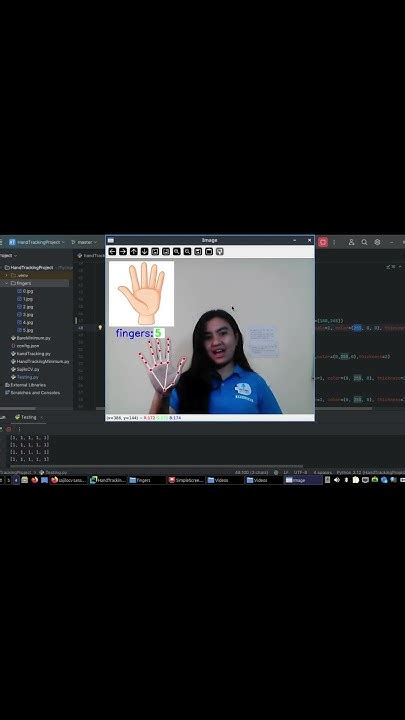 Real Time Finger Counter Using Sajilocv Ai Powered Hand Tracking With