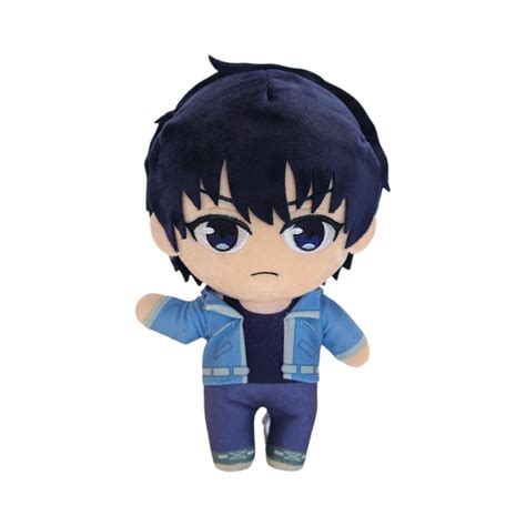 Solo Leveling Sung Jin Woo Official 8 Plush Soft Character Doll Gg Anime Collectibles