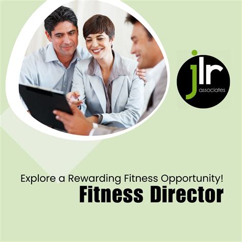 Jlr Associates On Linkedin 😁 Fitness Director Boston Area 😁 Are You