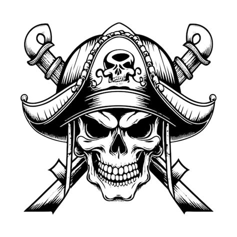 Pirate Skull Clip Art Images Free Download On Freepik