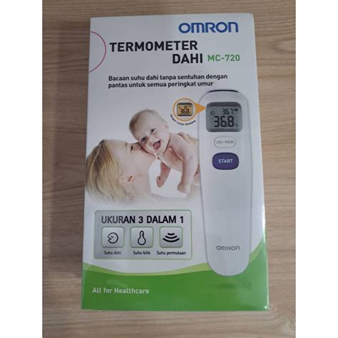 Omron Forehead Thermometer Mc 720 Shopee Malaysia