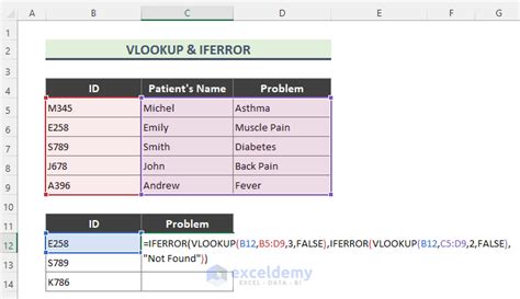 How To Apply A Double Vlookup In Excel Exceldemy