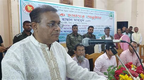 এখনই চারা রোপণের সময় অকারণে গাছ কাটা নয় তথ্যমন্ত্রী