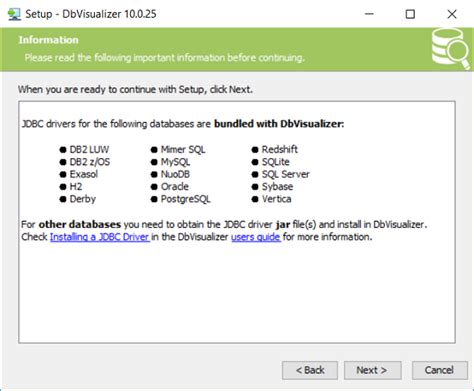 Download And Install Dbvisualizer Database Management Tool For Sql