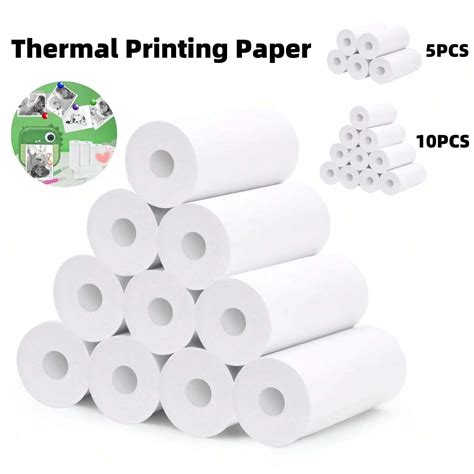 Mini Thermal No Sticker Paper 57mm For Picture Photo Portable Printer