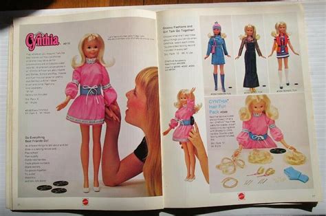Mattel Dolls And Preschool Catalog 1972 Vintage Barbie Dolls Toys