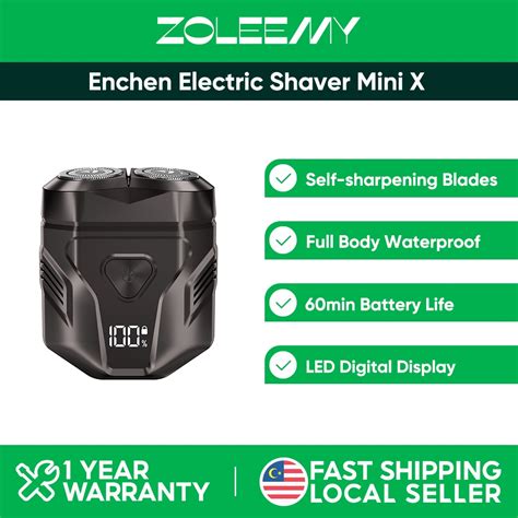 Enchen Mini X Pencukur Elektrik Electric Shaver Magnetic Cutter Head