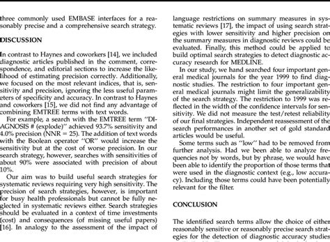 Description Of Search Strategy Syntax For Three Commonly Used Interfaces Download Scientific