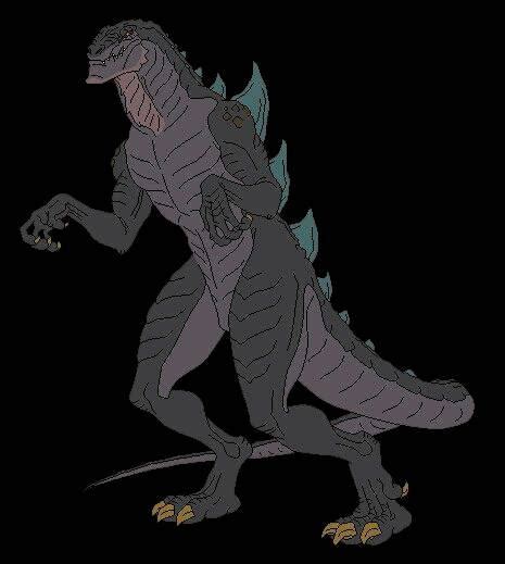 Zilla Jr Front Side By Sirjosh9 On Deviantart