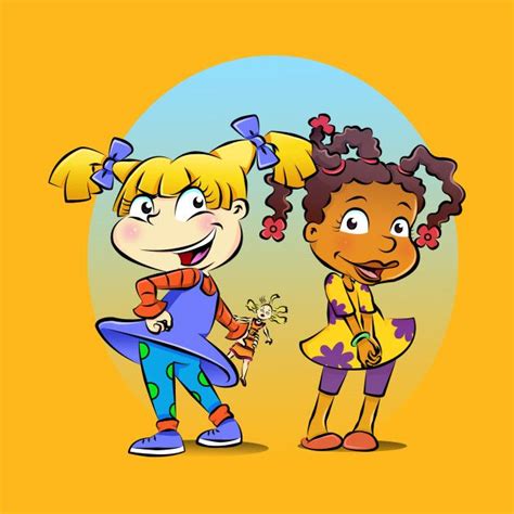 Angelica And Susie Rugrats Rugrats All Grown Up Nickelodeon