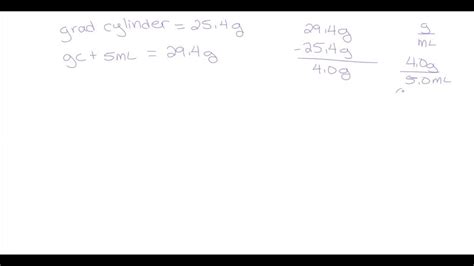 SOLVED Chemistry Lab Density Of Solids And Liquids Introduction In This Lab We Will