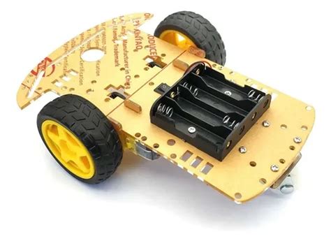 kit chasis carro robot seguidor de linea en acrilico arduino en venta