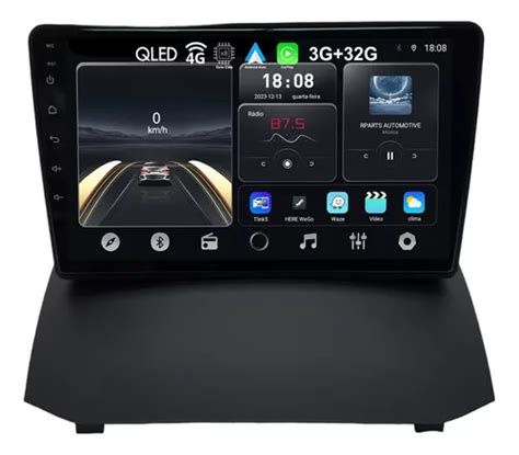 Kit Multimidia 9 Polegadas Android New Fiesta Mexicano Parcelamento Sem Juros