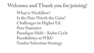 Workflow Strategies Ppt PPT