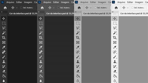 Como Mudar A Cor Da Interface Do Photoshop Lucas Charnyai Artista Digital