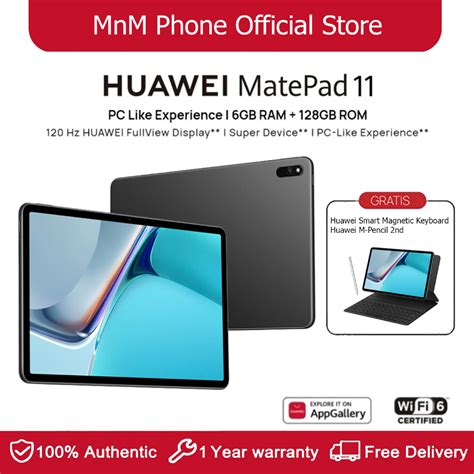 Jual HUAWEI MATEPAD 11 6 128 RAM 6GB ROM 128GB GARANSI RESMI Shopee Indonesia