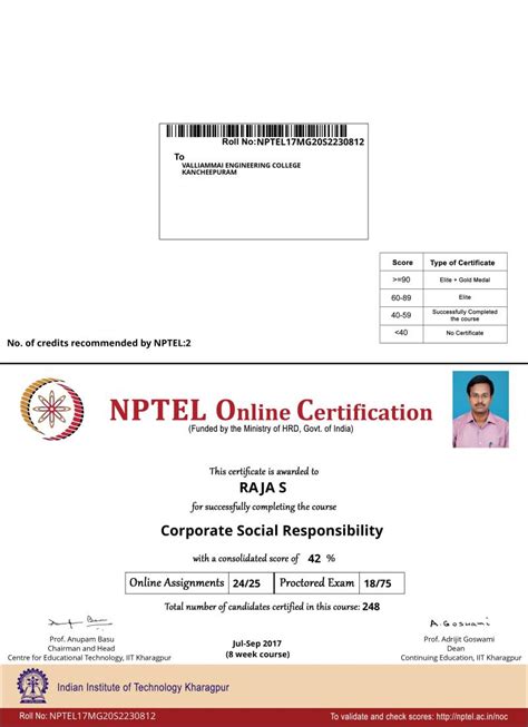 dr raja sambandam on linkedin nptel courses
