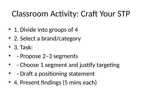 Stp Marketing Strategy Segmentation Targeting And Positioning Made Simple Pptx
