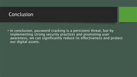 Cyber Securitypassword Cracking Presentationpptx Information And