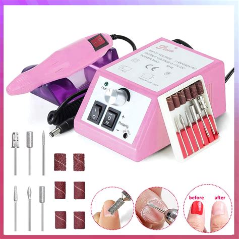 Electric Nail Drill Machine Nail File Drill Set For Acrylic Nails Gel