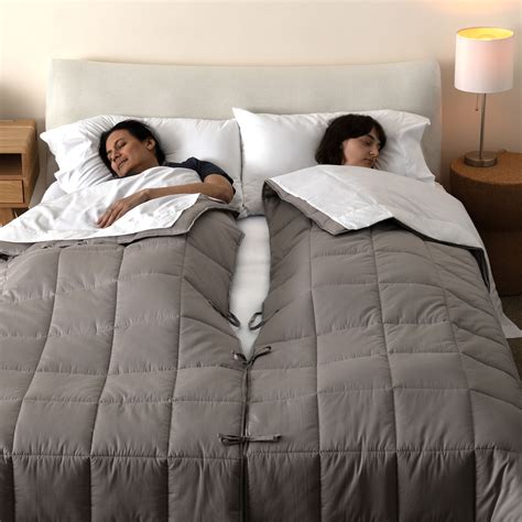 Uncommon Goods Couples Split Bedding Split Sheet