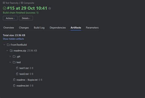 Artifact Dependency Issue In Teamcity 2024073 With Composite Builds