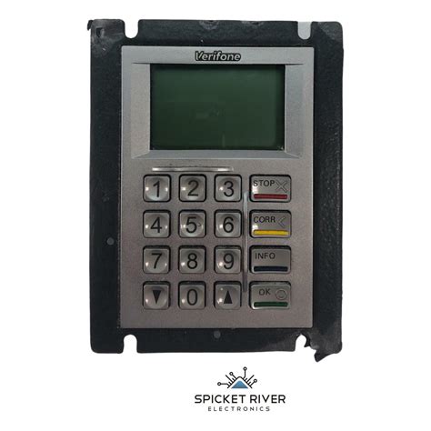 Verifone Ux100 Card Reader International Keypad Display M159 100 01 Ww