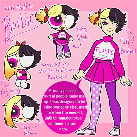 Ppg Oc Barbie Ref Sheet By Xahchux On Deviantart