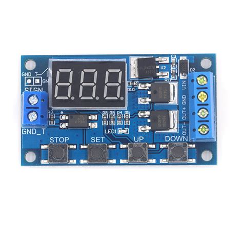 Trigger Cycle Timer Delay Switch V Circuit Board Dual MOS Tube Control Module Relay Module