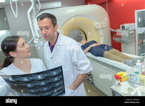 Computed Tomography Examination Stock Photo Alamy