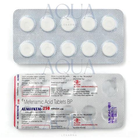 Mefenamic Acid 250mg 500mg Tableta Koupit Bez Receptu Online