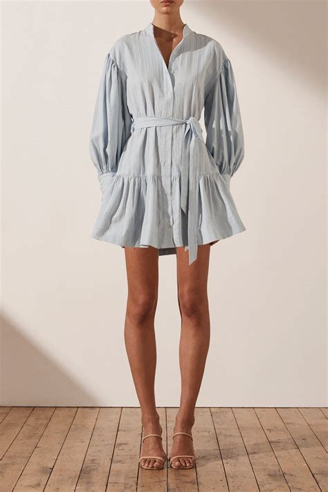 New Arrivals Shona Joy Shona Joy International Mini Shirt Dress