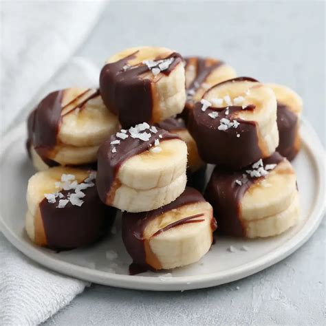 Frozen Banana Bites Easy No Bake Chocolate And Peanut Butter Snack
