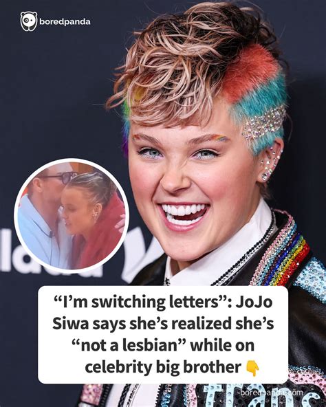Im Switching Letters Jojo Siwa Says Peaceful Century Facebook