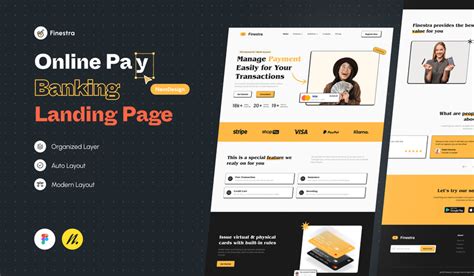 Digital Banking Landing Page Figma