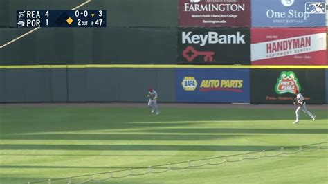 Phillies No 6 Prospect Johan Rojas With Nice Home Run Robbing Catch