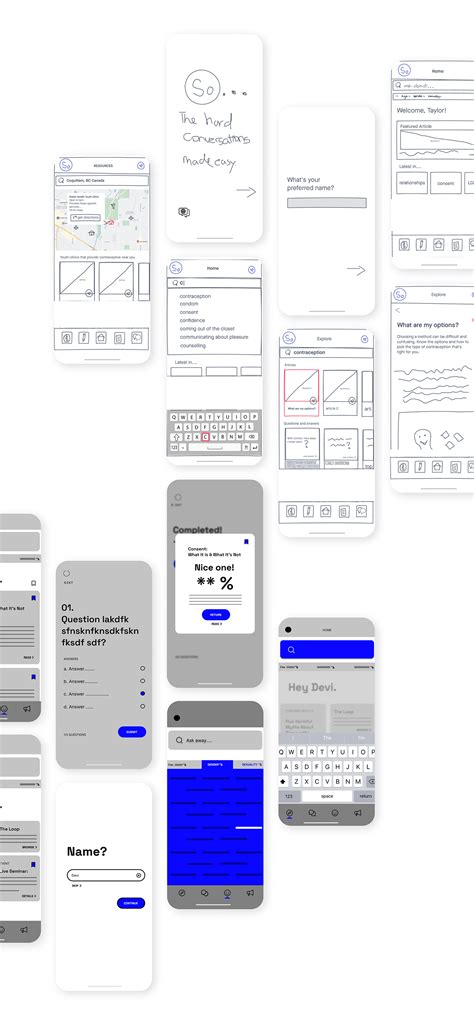 SoComprehensive Sex Education App On Behance