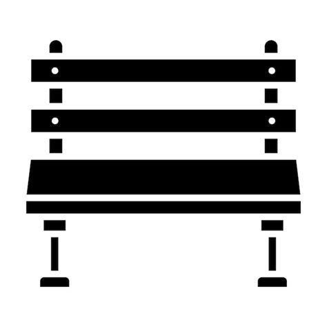Premium Vector Bench Vector Illustration Style