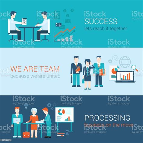 비즈니스 사람들 라이프 스타일 개념 평면 벡터 아이콘 배너 템플릿 설정 합니다 성공 파트너십 함께 유나이티드 팀 처리 보고서 크리에이티브 사업가 웹 그림 웹 사이트 인포