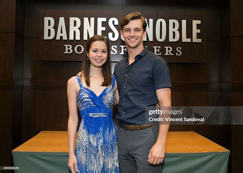 Actors Paige Silvester And Dan Tracy Attend Barnes And Noble Hosts The