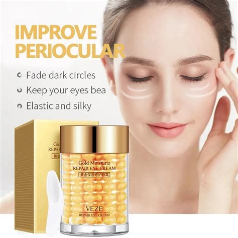 Venzen Gold Anti Aging Eye Cream Under Eye Treatment For