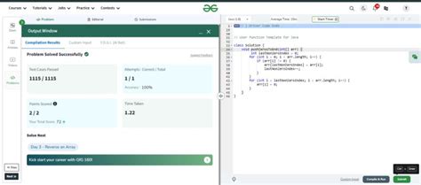 Taniya Goyal On Linkedin Geekstreak2024 Gfg160 Codingjourney