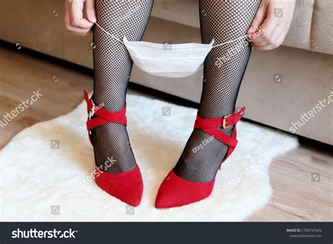 White Lingerie Stockings Images Stock Photos Vectors Shutterstock