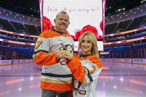 Ufcs Chuck Liddell Engaged To Girlfriend After Hockey Themed Proposal
