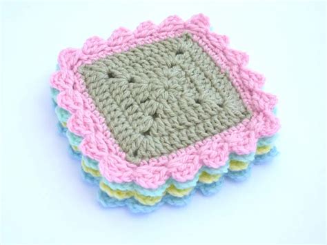 The Beginners Guide To Crocheting A Square Coaster Cycrochet