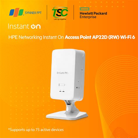 Hpe Networking Instant On Access Point Ap22d Techspace Aruba Cisco Laptop Server