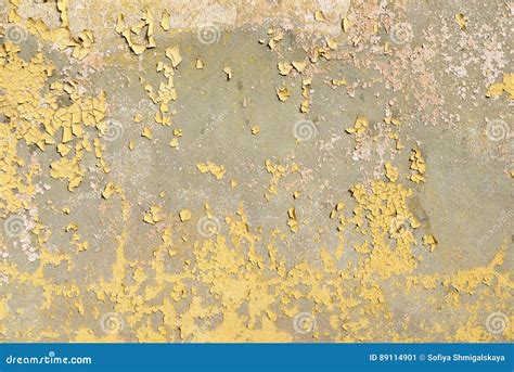 Rusty Texture With Paint Stock Image Image Of Wall Metal
