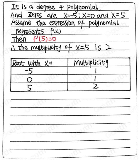 Solved Given The Graph Of A Degree 4 Polynomial Below Complete The Table Of Values For Either Solved Given The Graph Of A Degree 4 Polynomial Below Complete The Table Of Values For Either