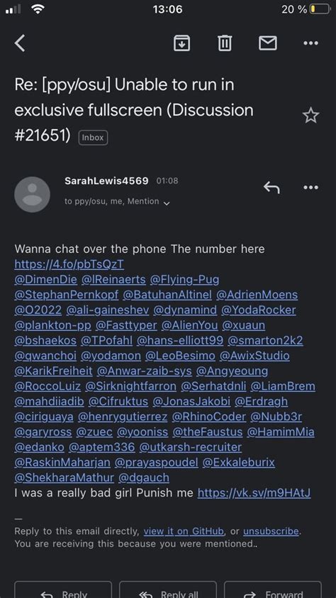 Getting Mentioned In A Random Issue On A Random Repository Ive Never Even Looked At What Is It