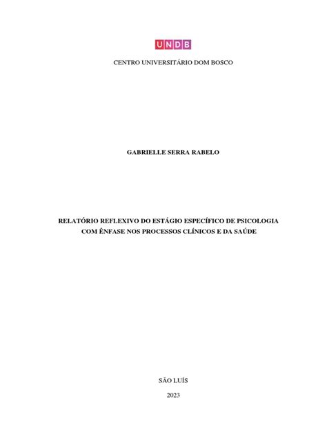 portfólio reflexivo 9°p gabrielle serra pdf fenomenologia
